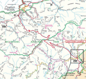 UPDATE: HWY 441 Landslide in Smoky Mountains: National Park, Eastern ...